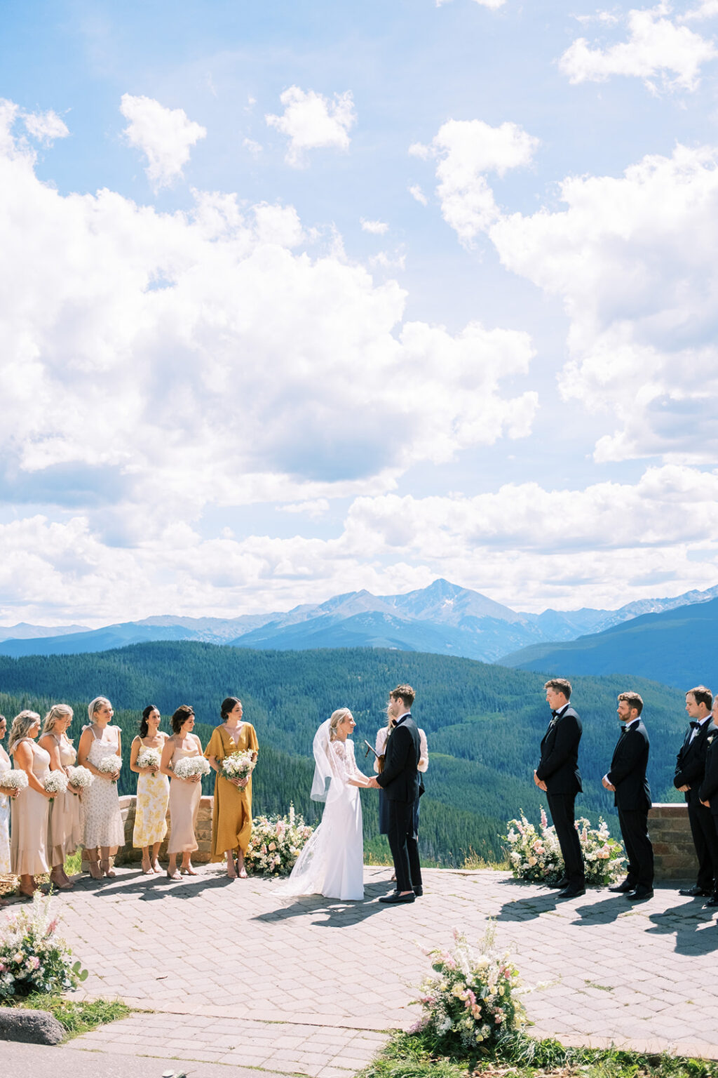 Ally + Brian {Arrabelle Square, Vail} | petalandbean.com